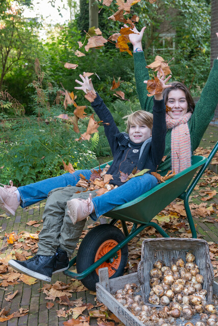 Flower bulb planting party - Flowerbulbs